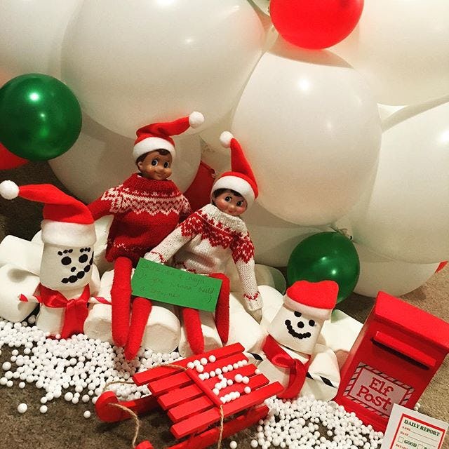 20 Funny Elf On The Shelf Ideas For 2 Elves That Are Creative & Memorable