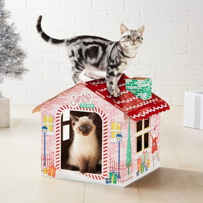 Target's Wondershop Has Holiday-Themed Cat Scratchers & Gear You Need ...