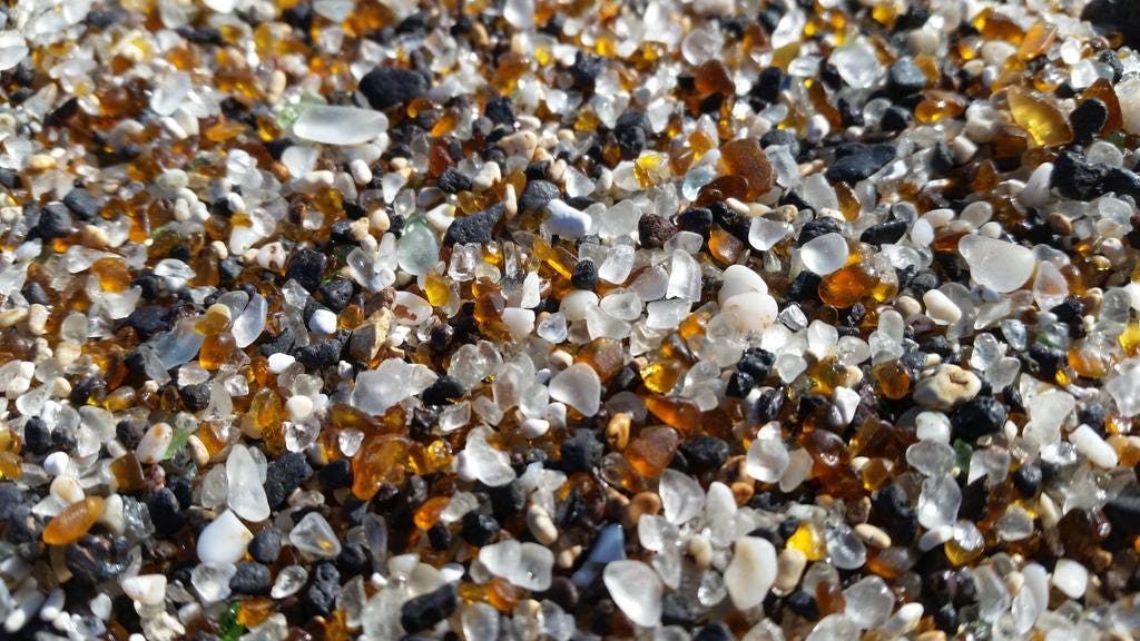7 Sea Glass Beaches In The U.S. That Are Totally Hidden Gems
