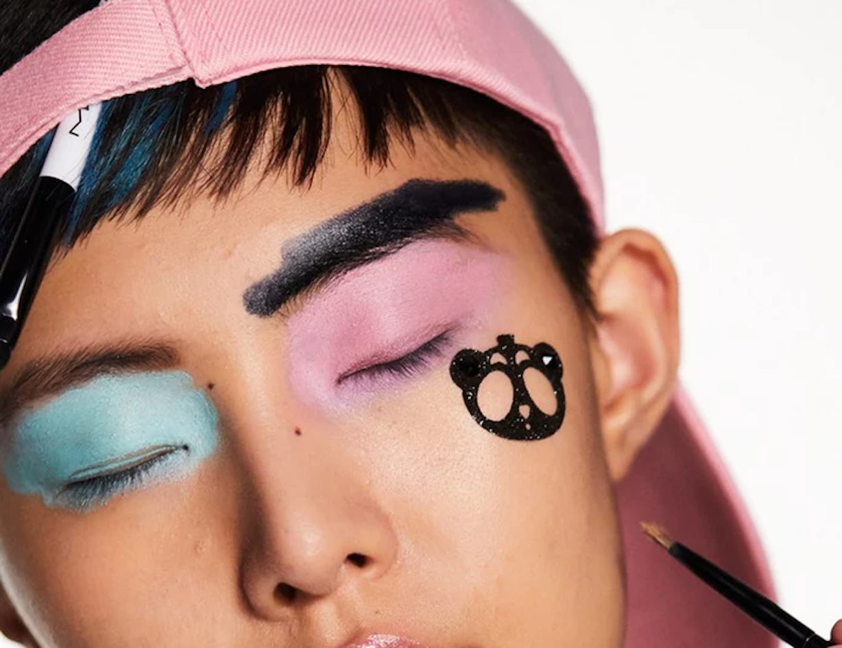 The MAC x Nicopanda Line Has Glittery Face Stickers & It's Truly So '90s