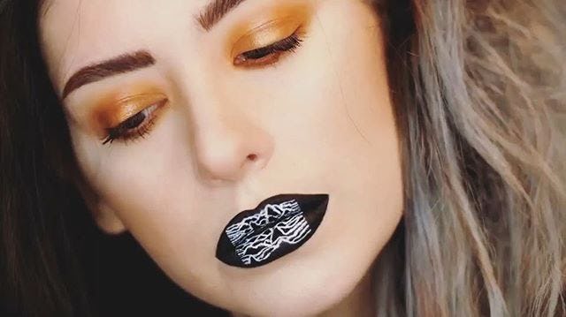 This Makeup Artist's Rock Album-Inspired Lip Art Will Make You So Nostalgic