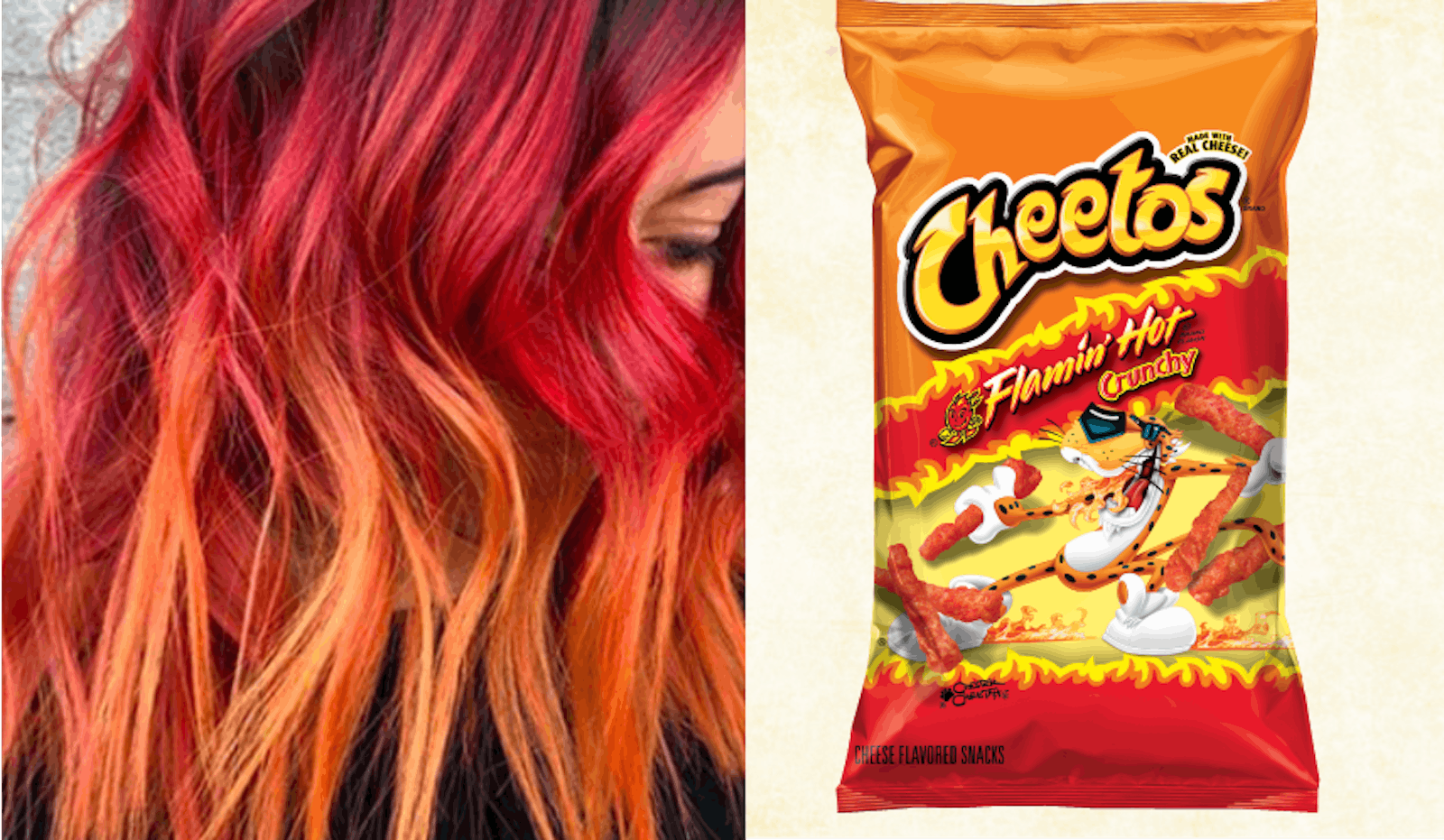 Hot Cheetos Hair Is Now A Thing & It Will Make You Super Hungry