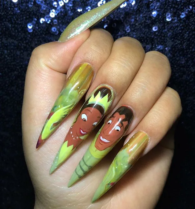 This Disney Princess Nail Art Is Going Viral On Instagram & It's So Magical