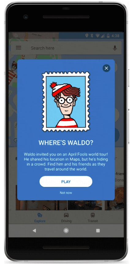 Google Maps’ ‘Where’s Waldo?’ Easter Egg Will Bring Your ‘90s Baby ...