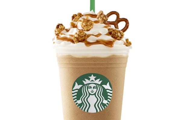 What Is Starbucks’ Caramel Popcorn Pretzel Frappuccino? It’s The Most ...