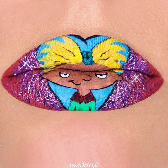 This Instagram Lip Art Puts Mini Paintings On Lips & The Masterpieces ...