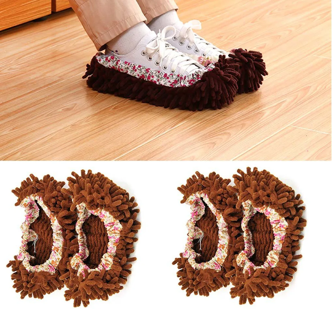 These Microfiber Scrubbing Slippers Are The Spring Cleaning Hack You ...