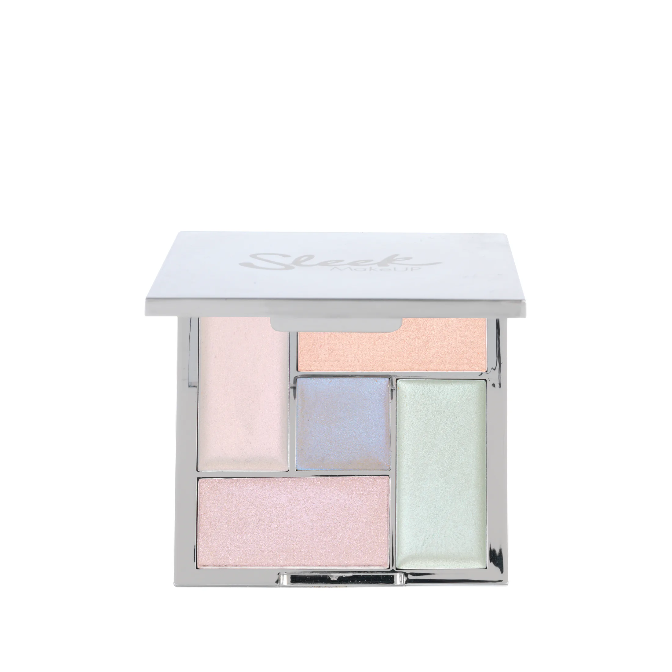Swatches Of Sleek Makeup Distorted Dreams Holographic Highlighter ...