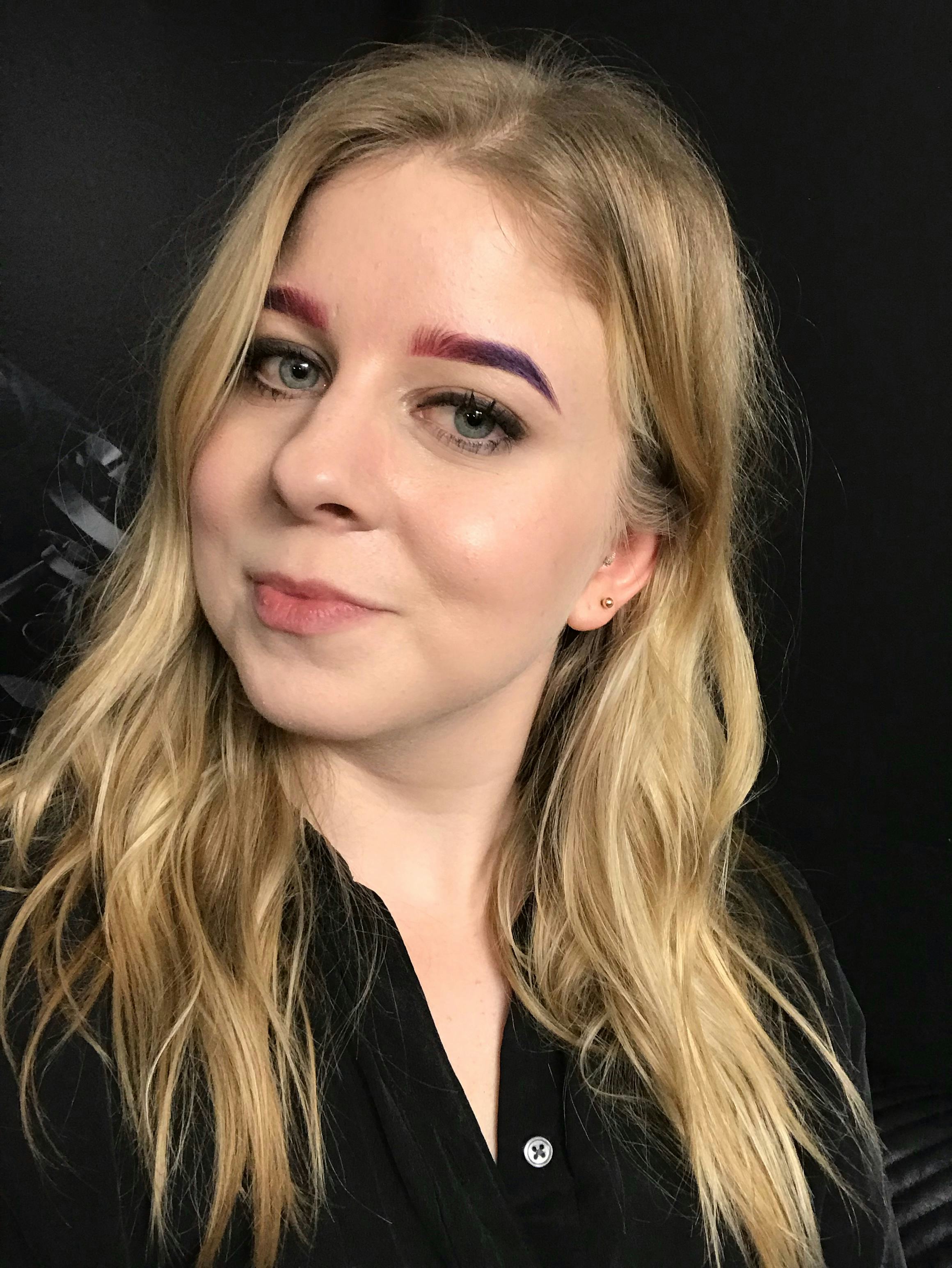 I Tried Kat Von D's Color Eyebrow Collection & I Am A Changed Woman