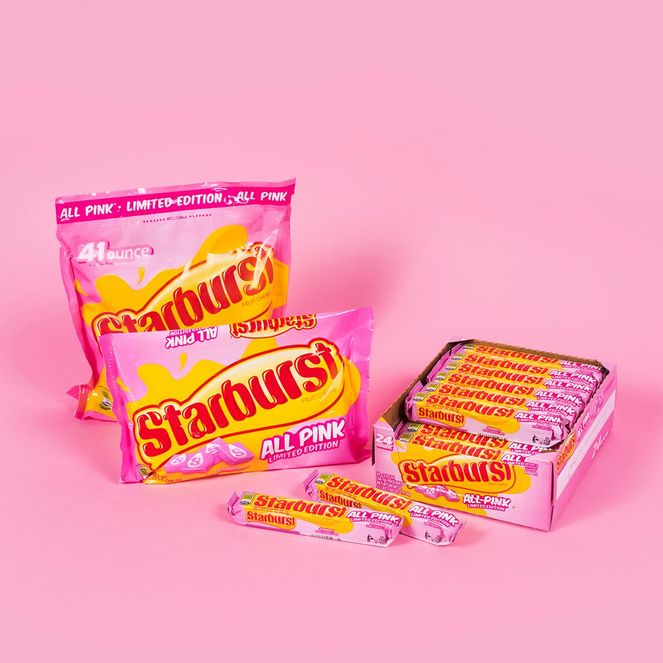 All-Pink Starburst Packs Are BACK & This Time It Comes With Its Own ...