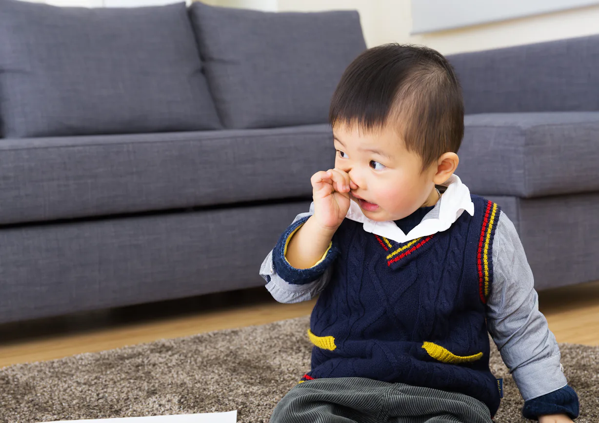 Why Do Kids Eat Boogers? Taste May Be A Factor