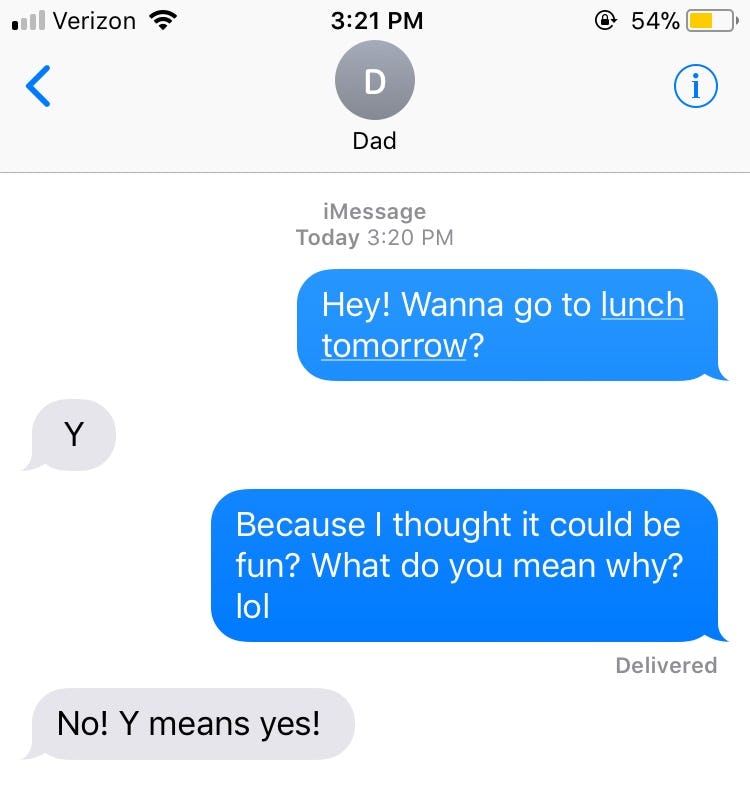 How To Text Your Parents When You Don't Want To Call Them, According To ...