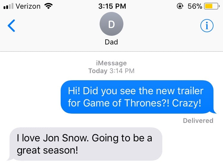 How To Text Your Parents When You Don't Want To Call Them, According To ...