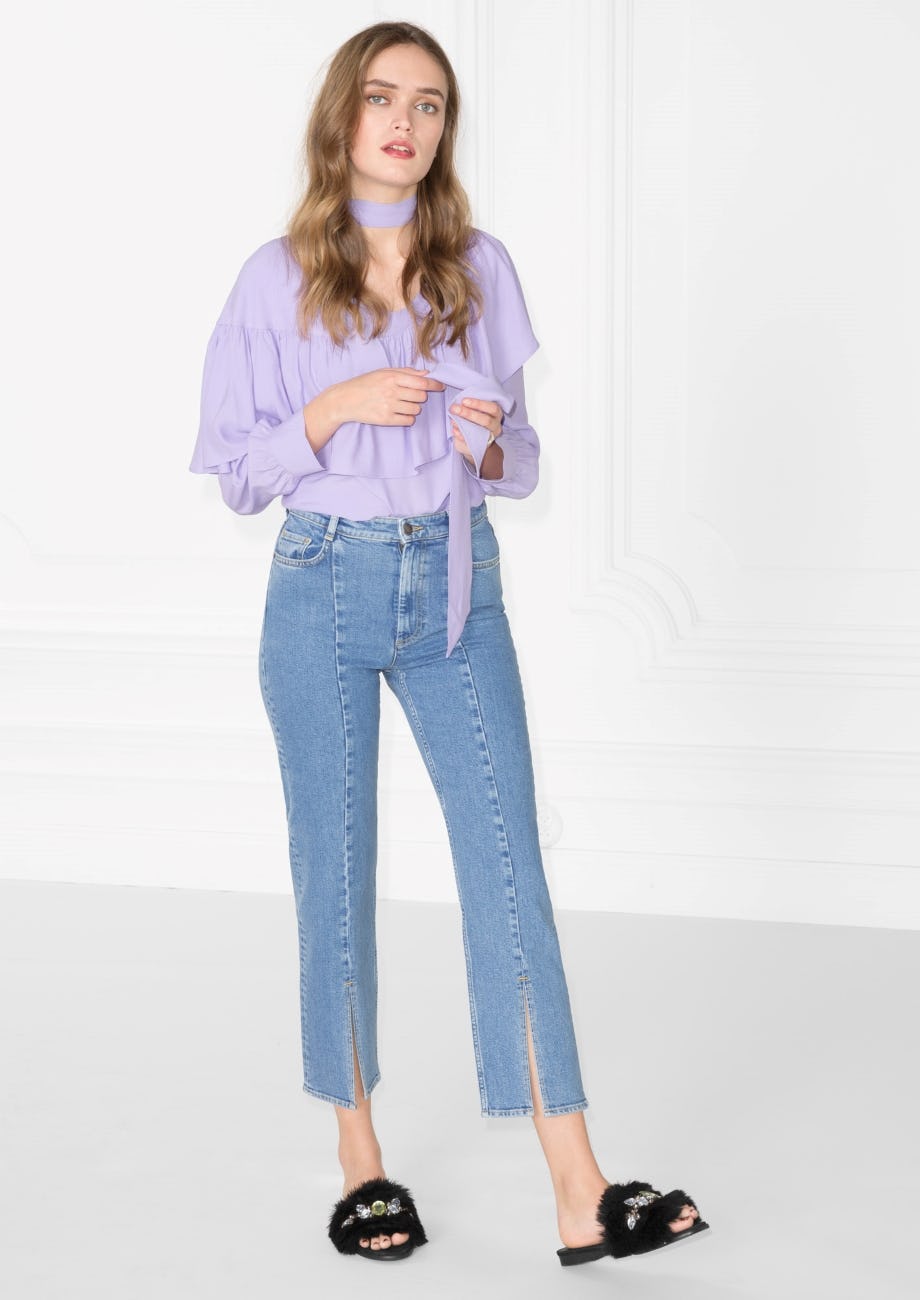 These Spring 2018 Denim Trends Are For The Blue Jean Baby In All Of Us