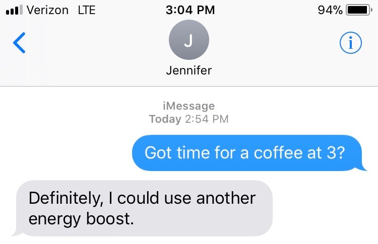 Here's How To Text A Coworker To Make Plans Outside The Office