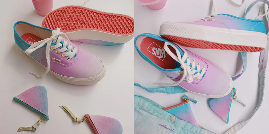 Vans Sunset Fade Shoes Are Like A Summer Night At The Beach On Your Feet