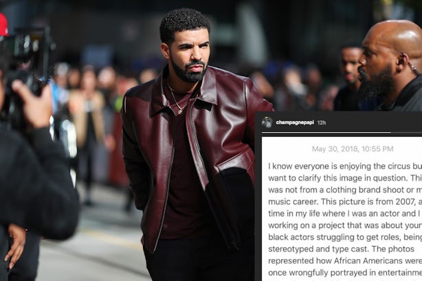Drake's Explanation Of His Blackface Photo Breaks Down Exactly Why He ...