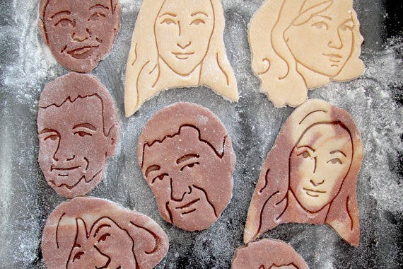 This Personalized Face Cookie Cutter Will Let You Make Baked Goods ...