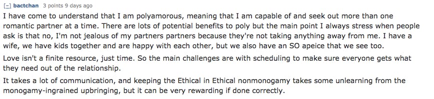 13 People On Reddit Share Why They're In An Open Relationship