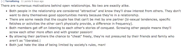 13 People On Reddit Share Why They're In An Open Relationship