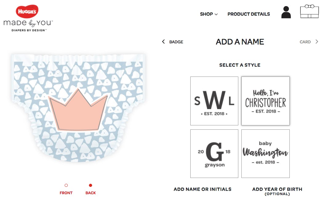Huggies' New Personalized Diapers Just May Be The Cutest Baby Gift Ever