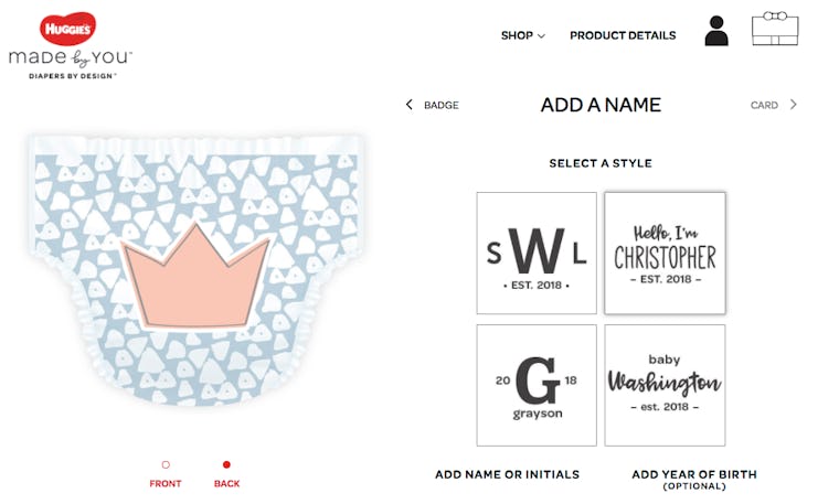 Huggies' New Personalized Diapers Just May Be The Cutest Baby Gift Ever