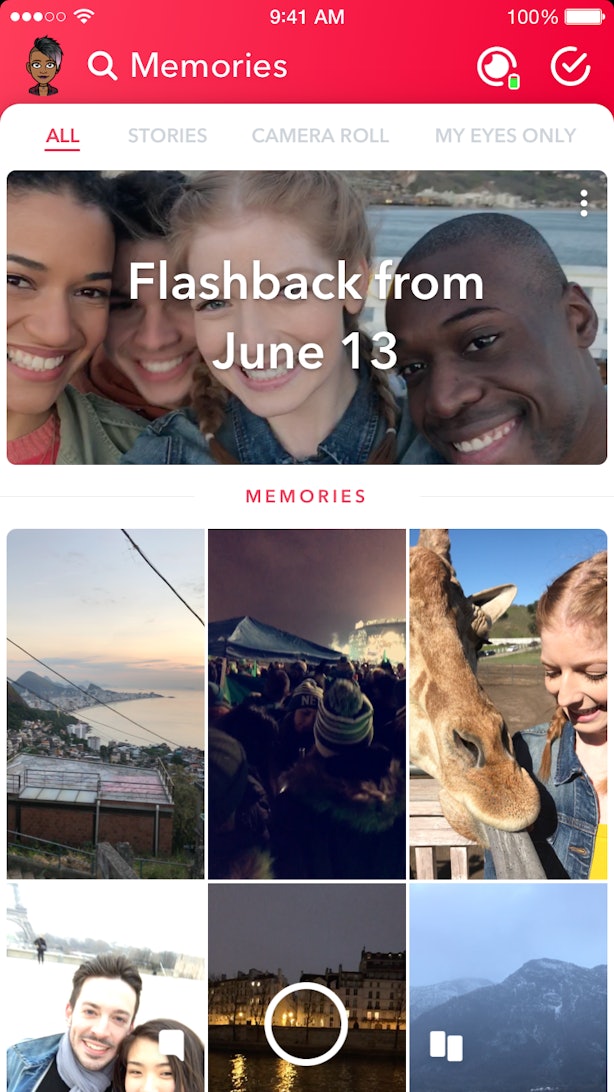 How To Use Flashback Stories On Snapchat So You Can Relive Your Memories With This Nostalgic New ...
