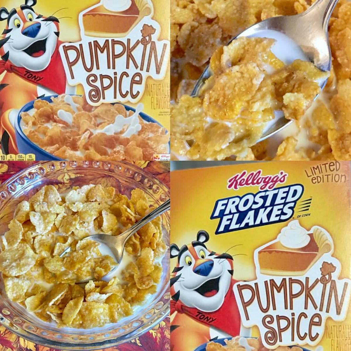 Kellogg's Pumpkin Spice Frosted Flakes Exist & They'll Get You Excited ...
