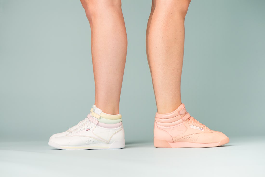 What's In The Reebok x 'GLOW' Shoe Collection? The '80s Are Totally Back