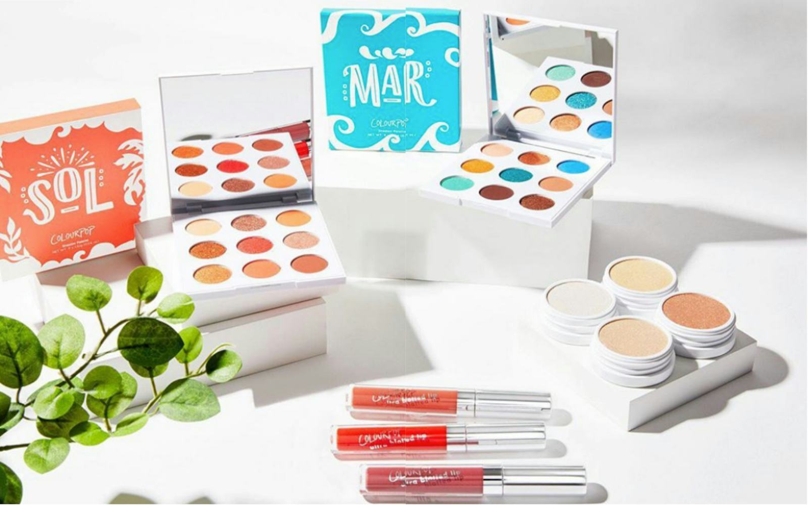 Swatches Of ColourPop's Summer Palettes Will Put You In An Unbreakable ...