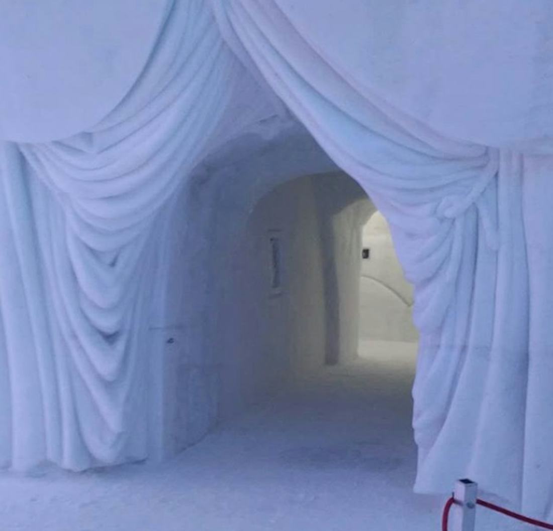 Karen & Sam Yurick Said They Wanted A Wedding In A Chapel Made Of Ice ...