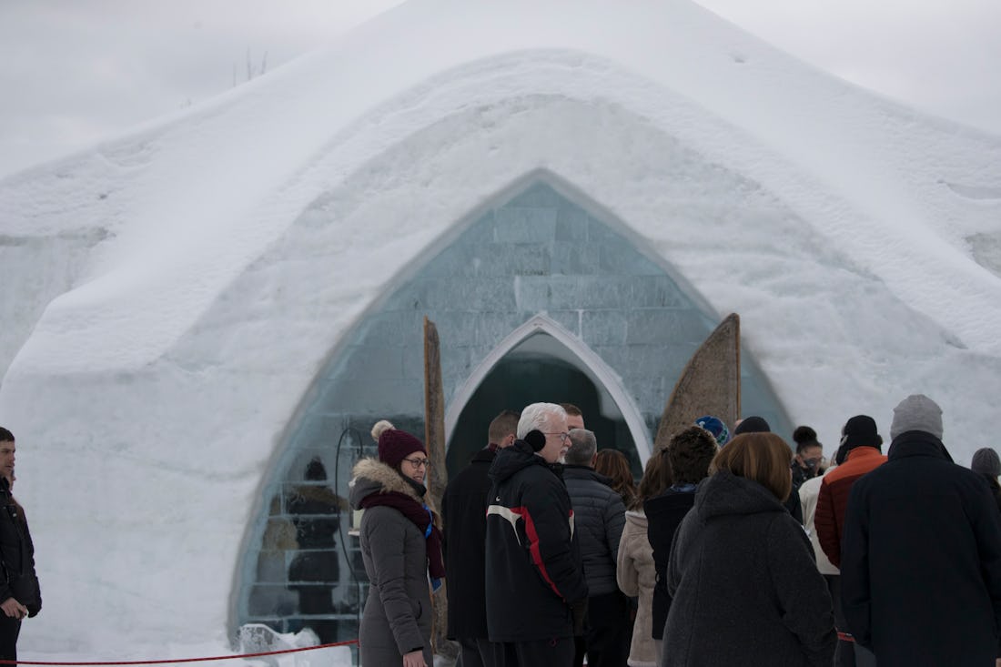Karen & Sam Yurick Said They Wanted A Wedding In A Chapel Made Of Ice ...