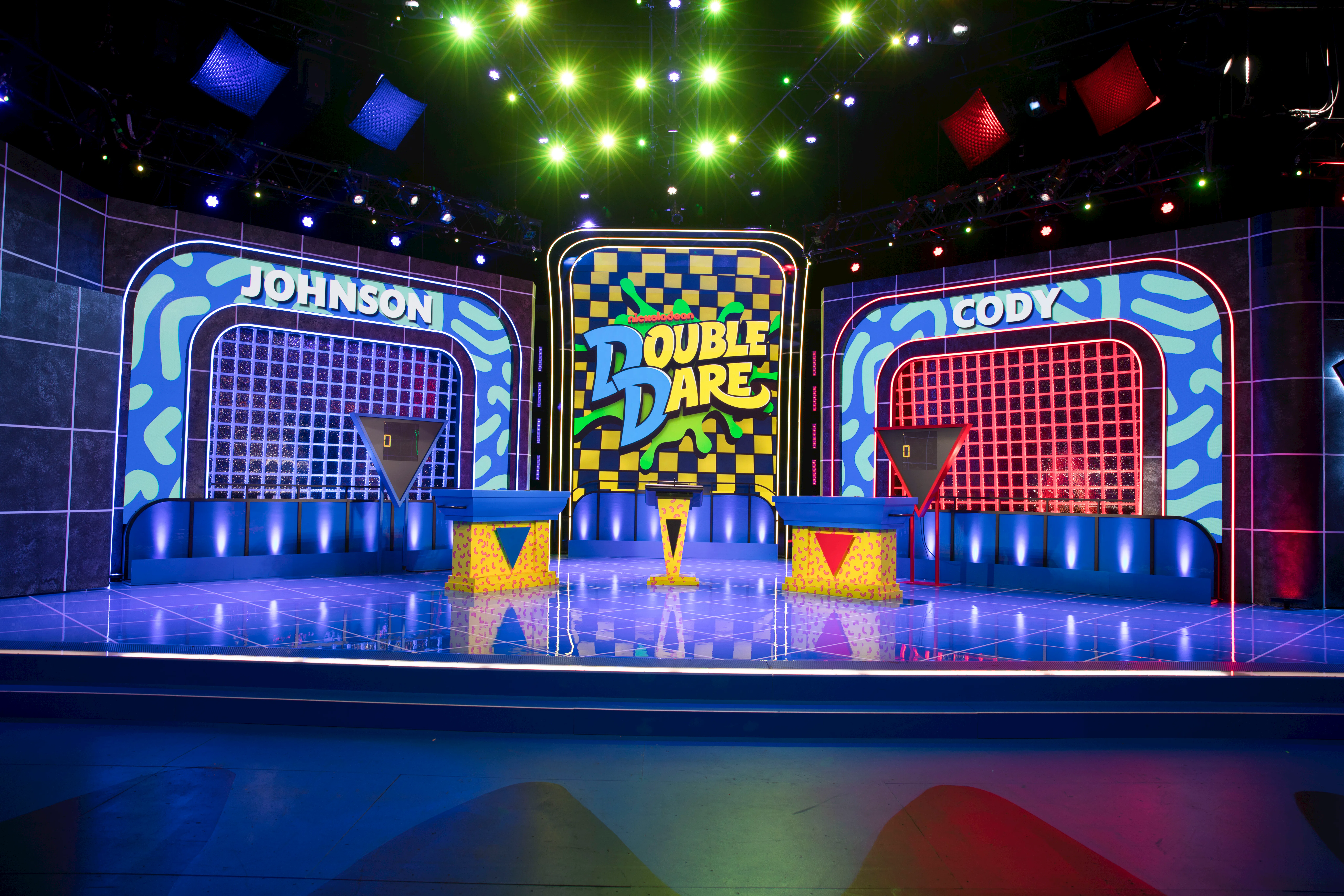The First Photos Of The 'Double Dare' Reboot Set Reveal A Modern Spin ...