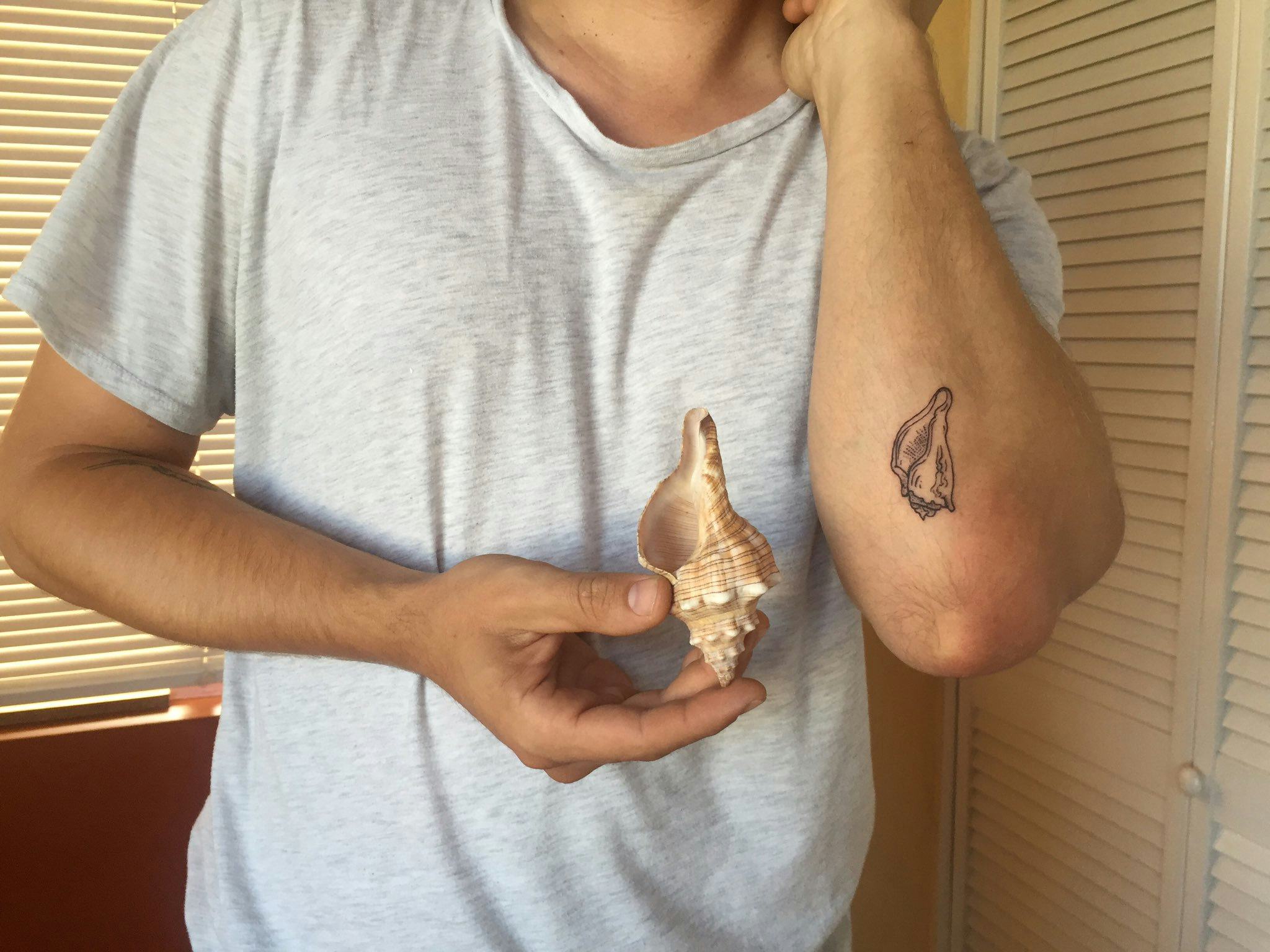 7 Small Shell Tattoo Ideas, So Your Love For The Beach Never Fades