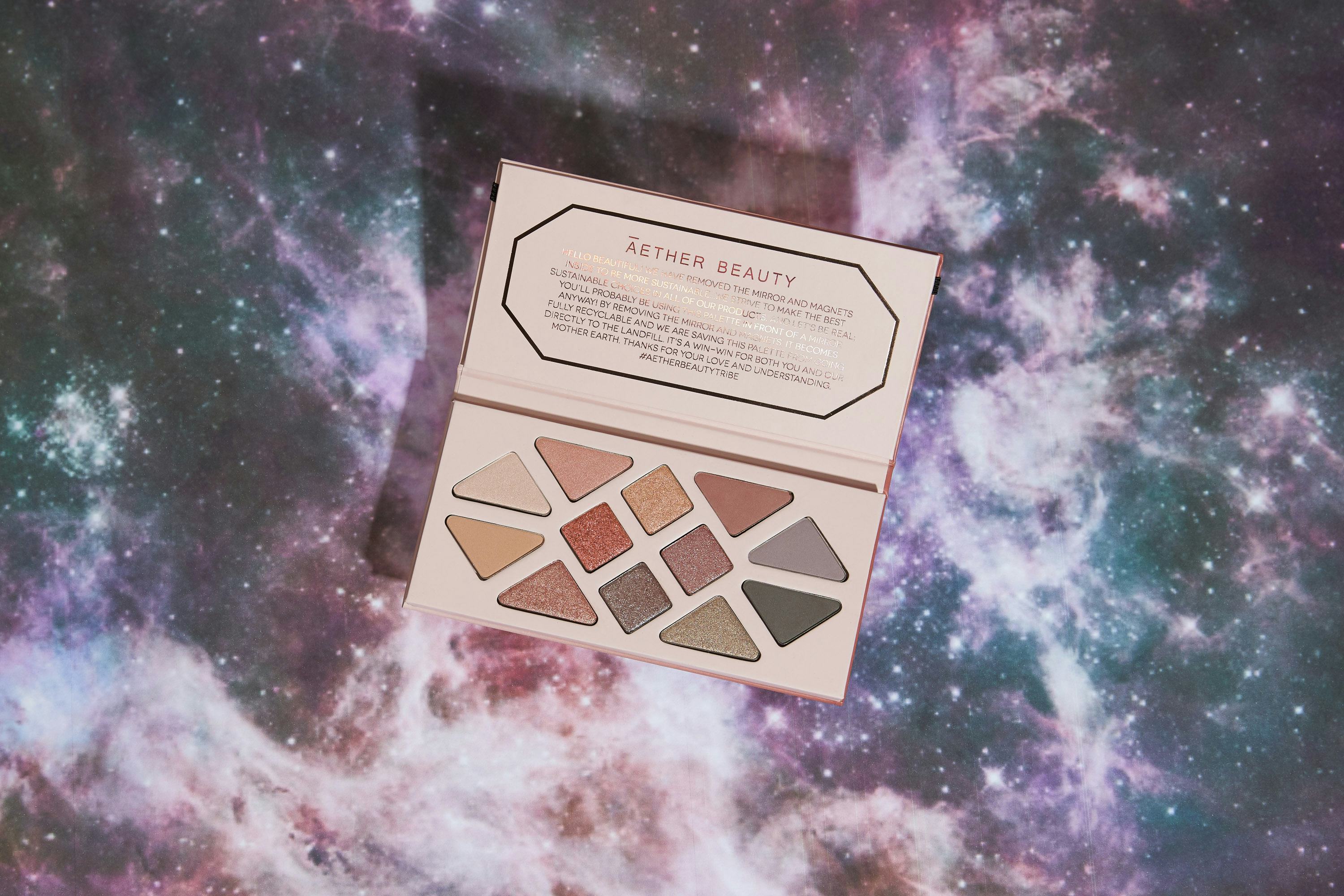 Aether Beauty's Rose Quartz Gemstone Palette May Just Be The World's ...