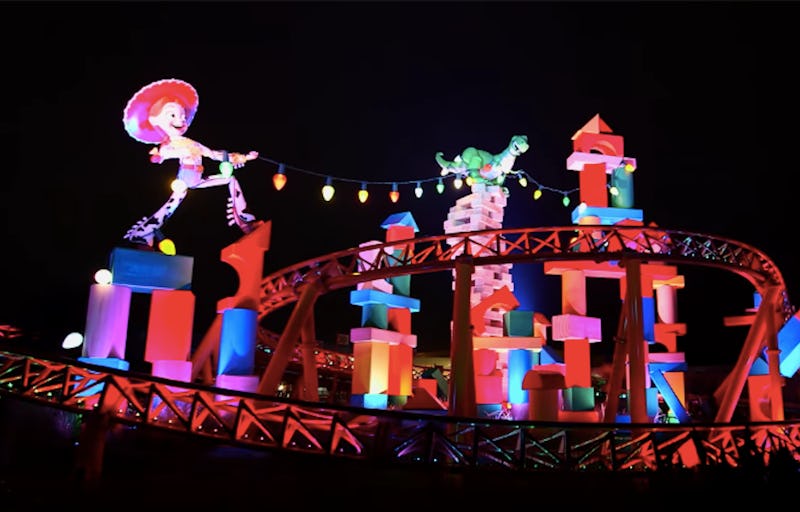 Disney's Toy Story Land At Night Looks Even More Amazing Than It Does ...