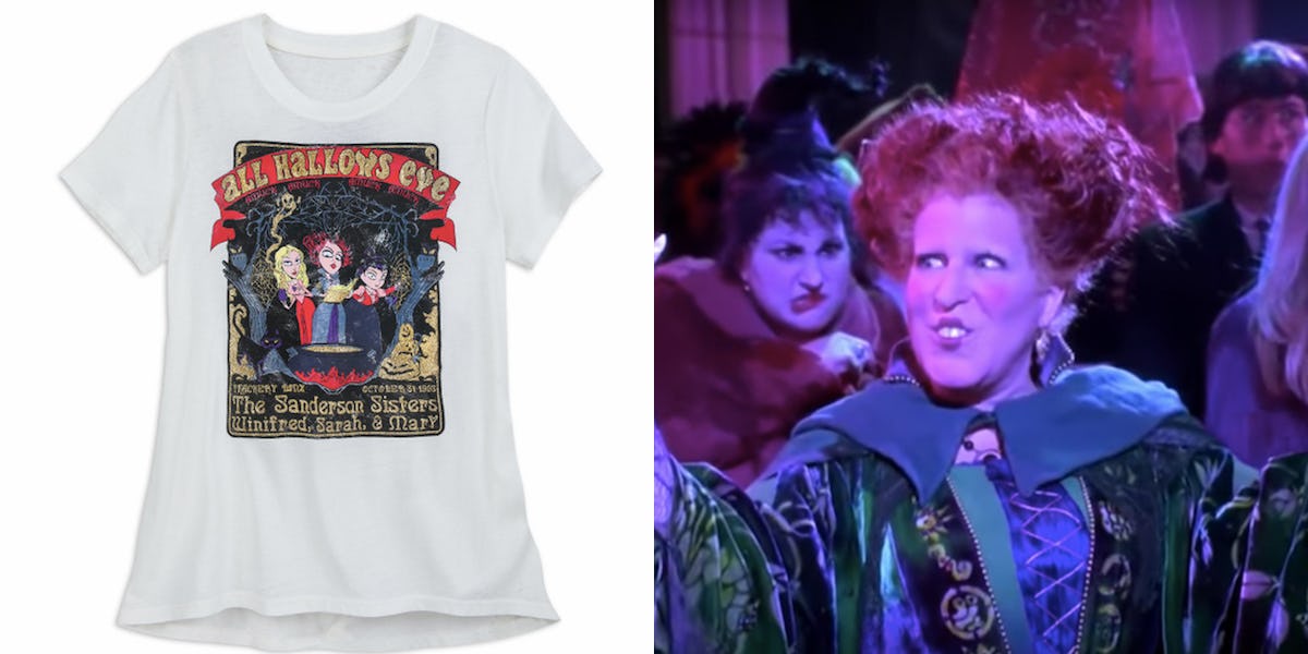 Disney Is Releasing 'Hocus Pocus' Merch In Honor Of Its 25th ...