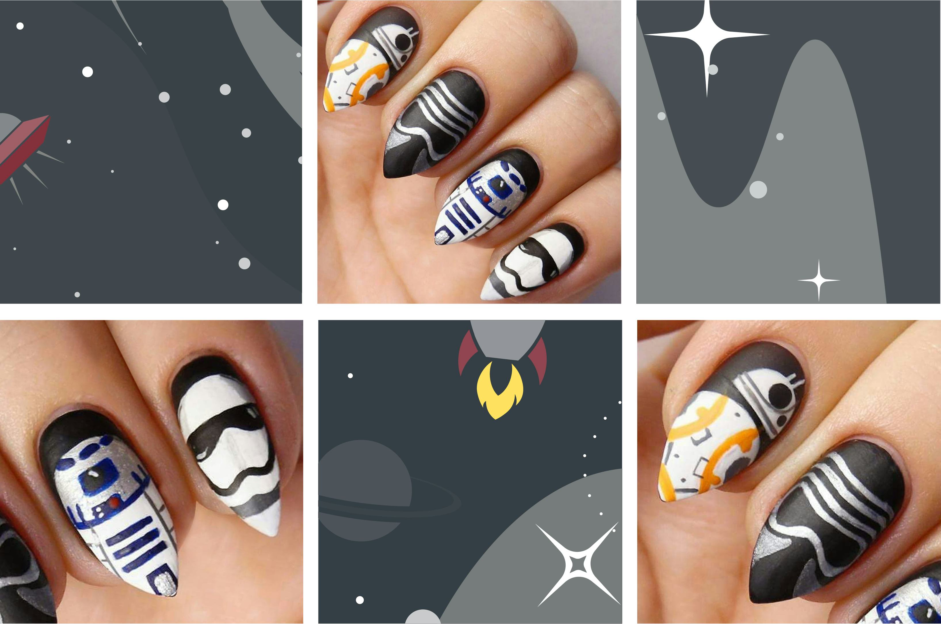 9 Nail Art Ideas Inspired By Some Of The Biggest Fandoms Out There