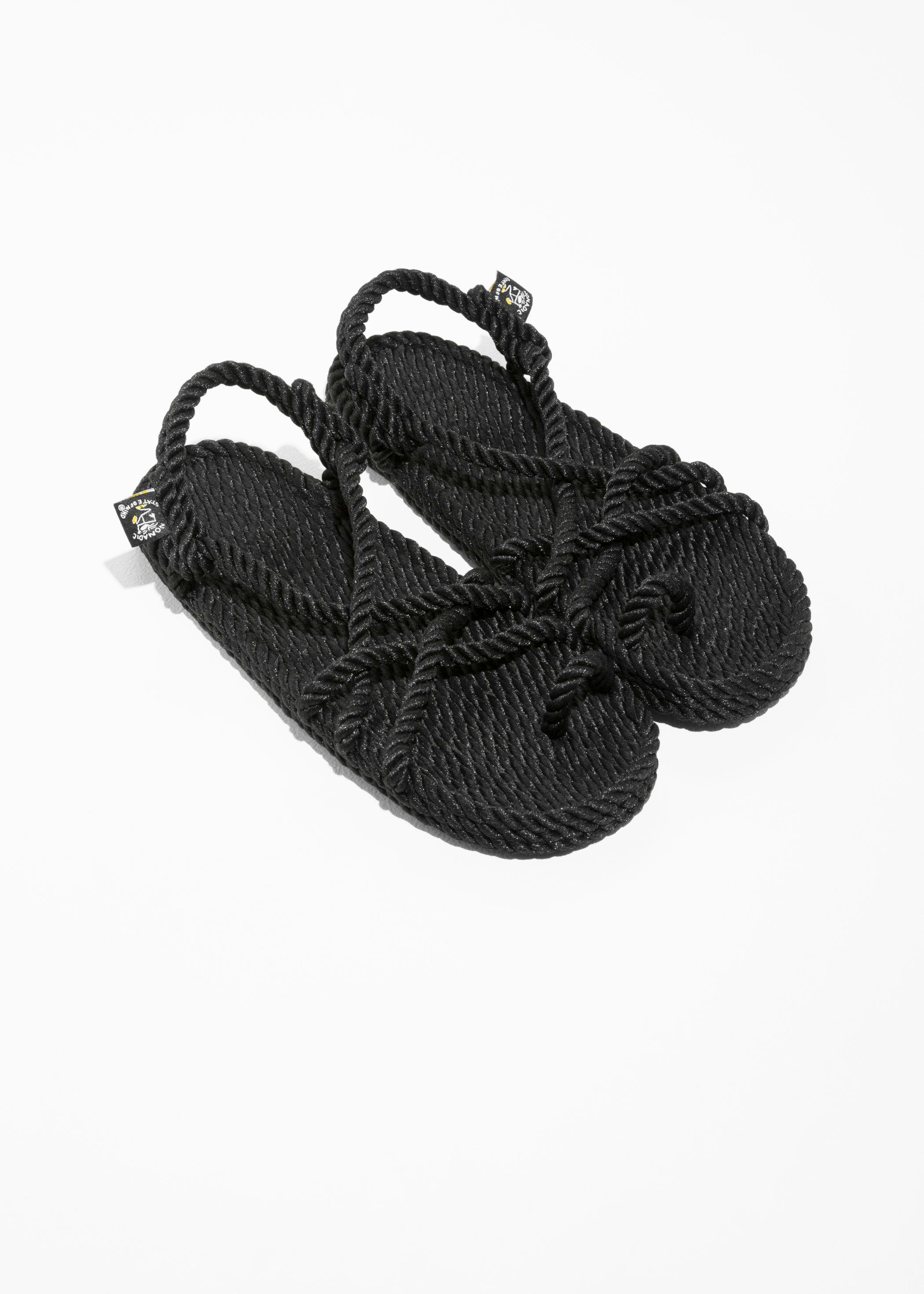 10 Strappy Black Sandals That Span From Platformed & Punky To Soft & Sweet