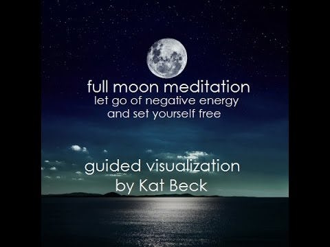 11 Meditations To Help You Destress During The July 2018 Blood Moon