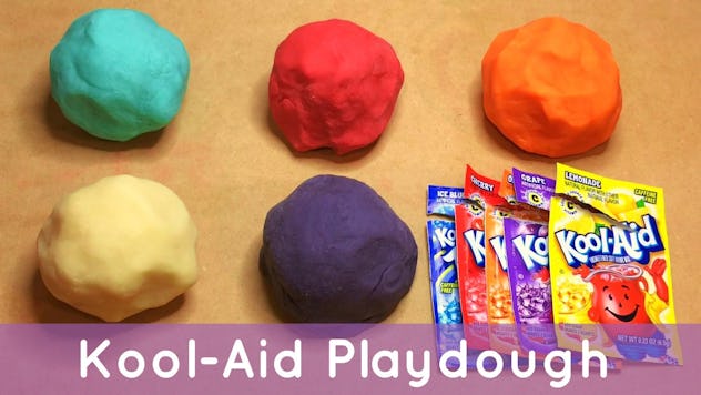 How To Make Kool-Aid Play Dough For Colorful, Sweet-Smelling Sensory Play
