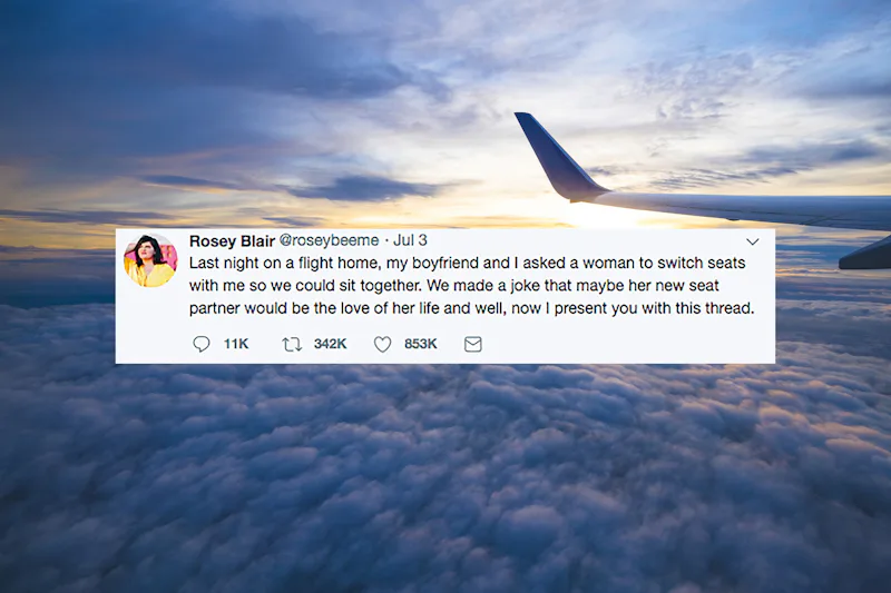This Viral Twitter Thread About Two Strangers Meeting On An Airplane Is ...
