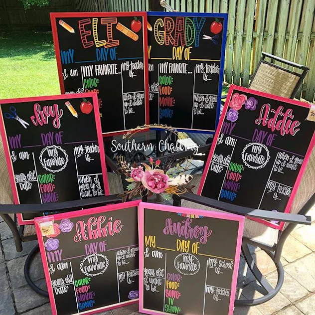 9 First Day Of School Sign Ideas That Are Definitely Memorable