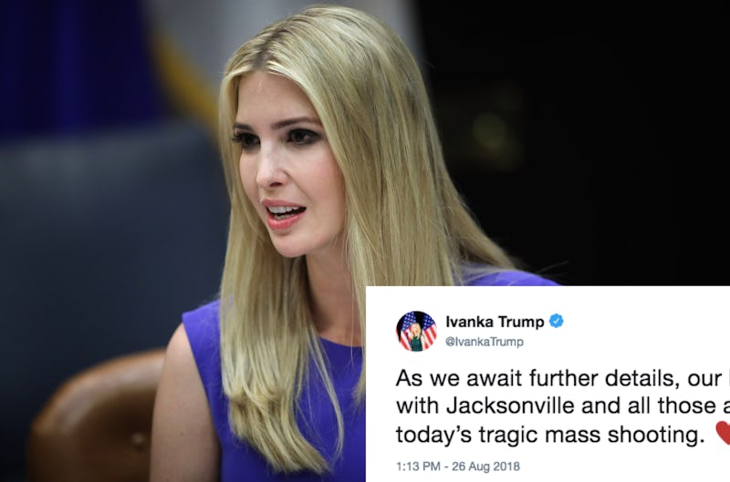 Ivanka Trump Responds To The Jacksonville Shooting And Says Her Heart ...