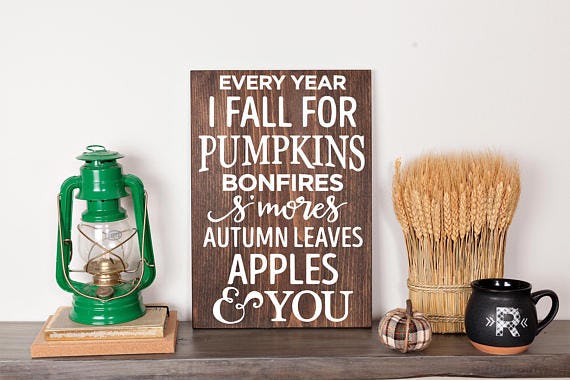 Cute Fall Decor On Etsy That You & Your Roomie Need For PSL Season