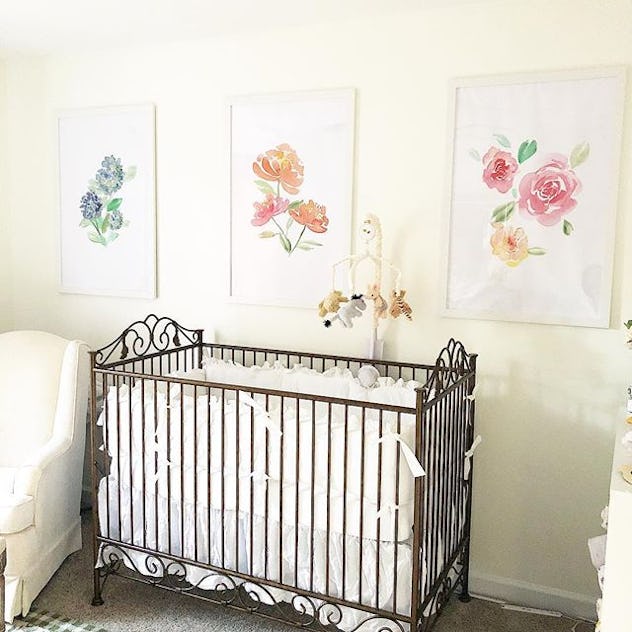 25 Flower Nursery Ideas To Craft The Floral Baby Room Of Your Dreams