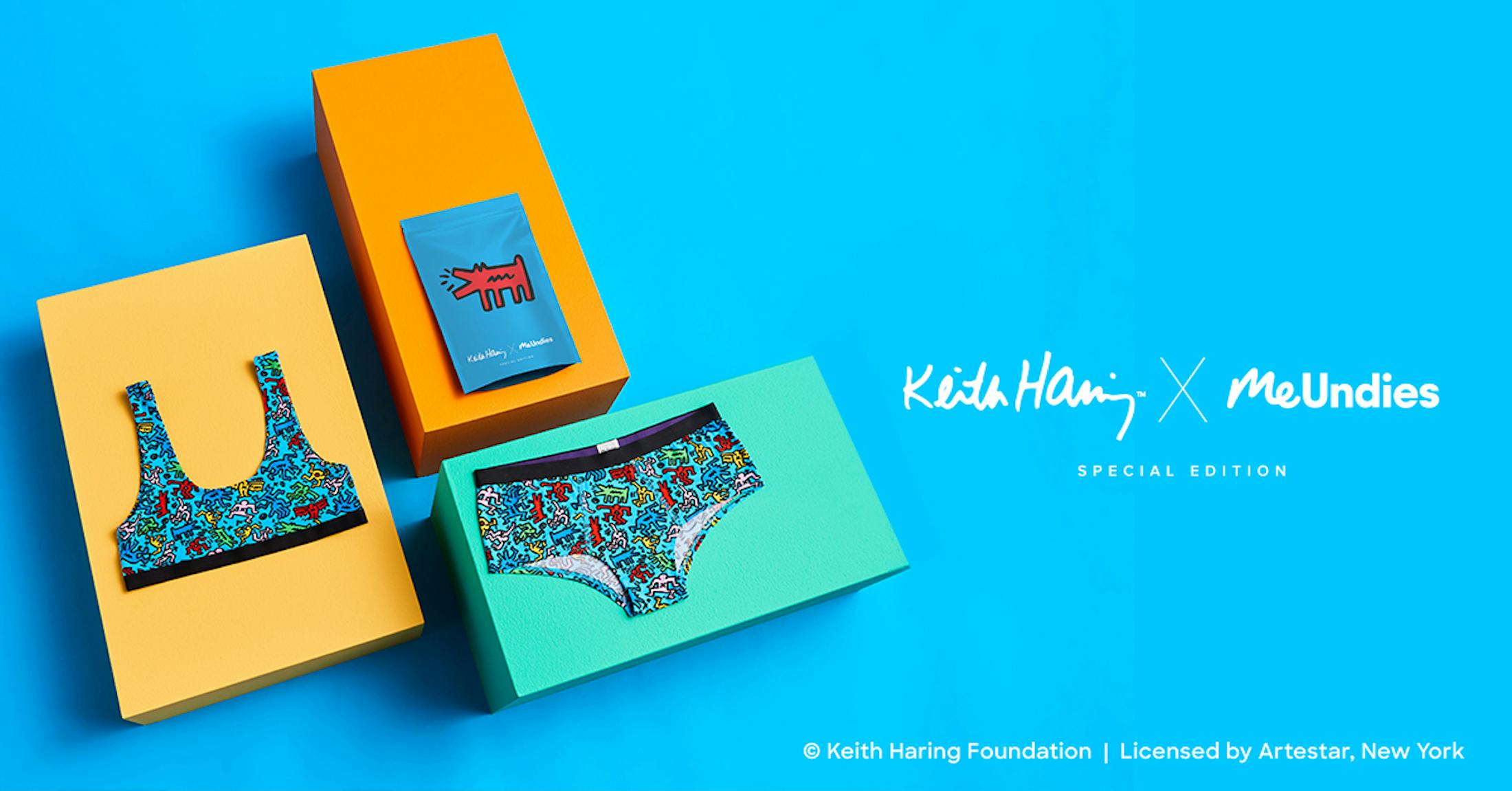 Where To Buy Keith Haring x MeUndies Underwear Because Panties Are ...