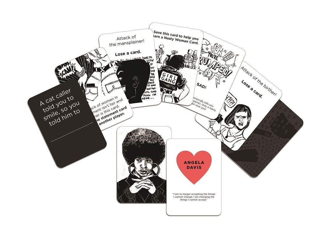 This "Nasty Woman" Card Game Will Make You & Your Friends Laugh Out Loud