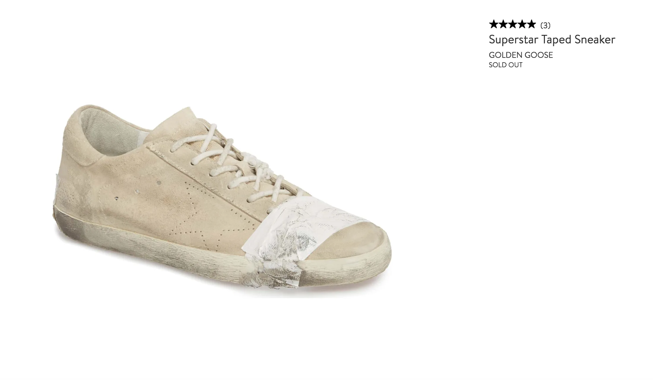 Golden Goose's Beat Up, Taped Sneakers Have The Internet Freaking Out