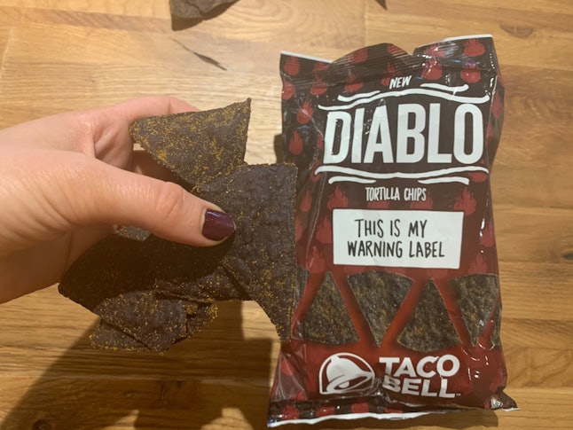 Taco Bell Diablo Tortilla Chips Are Available In Stores For A Limited Time